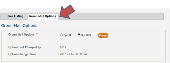Reminder: myCGS Administrators and Users: Opt In to Green Mail!