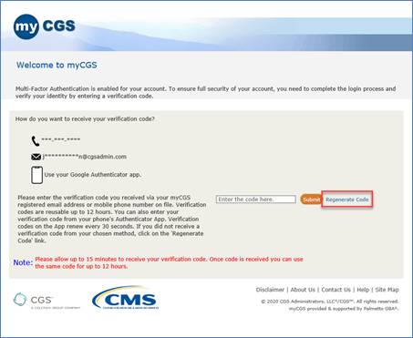 myCGS User Manual