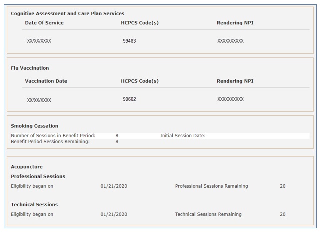 myCGS User Manual - Eligibility